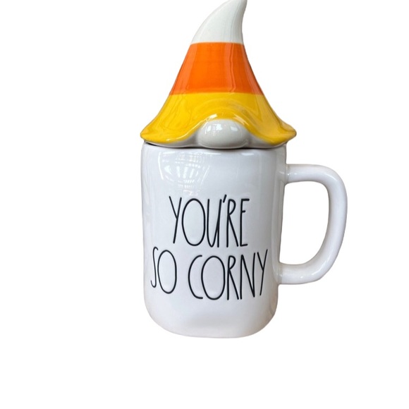 Rae Dunn | Dining | New Rae Dunn Youre So Corny Mug With Gnome Topper ...